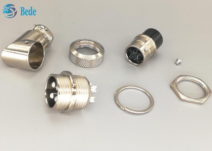 Aircraft Gx16 4 Pin Connector Set Plug And Socket Kits Elbow Panel ...