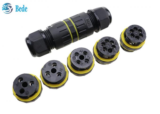 Underground IP68 Electrical Waterproof Cable Connectors 2 Channel 2~3 ...