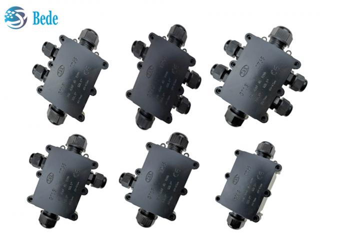 Underground Waterproof Electrical Junction Box 2 3 4 5 6 Channel 450V ...