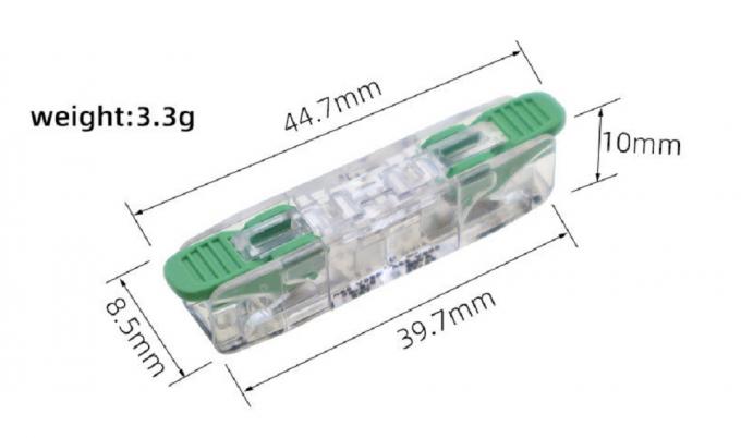 1 Way Quick Terminal Block Universal Wire And Cable Push In Connector ...