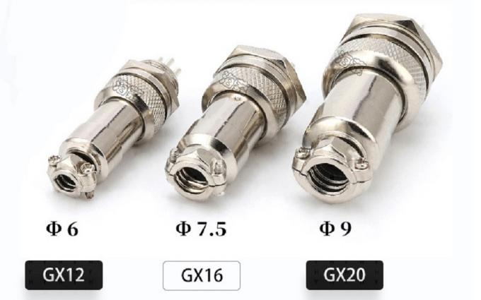 Rhombus Flange M12 3A 200V Military Circular Connectors 5 6 7 Pins