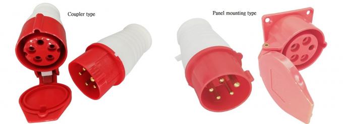 Commando Connector Plug And Socket IEC 60309 380-415V 16Amp Wall ...