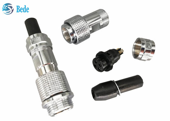 Right Angle Gx12 3 Pin Connector PCB Soldering 90 Degree Pins 3A 200V