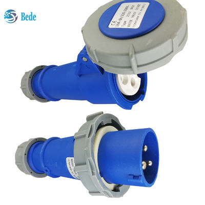 Single Phase 3pin Industrial Plug Socket - with Standard ICE60309 220 ...