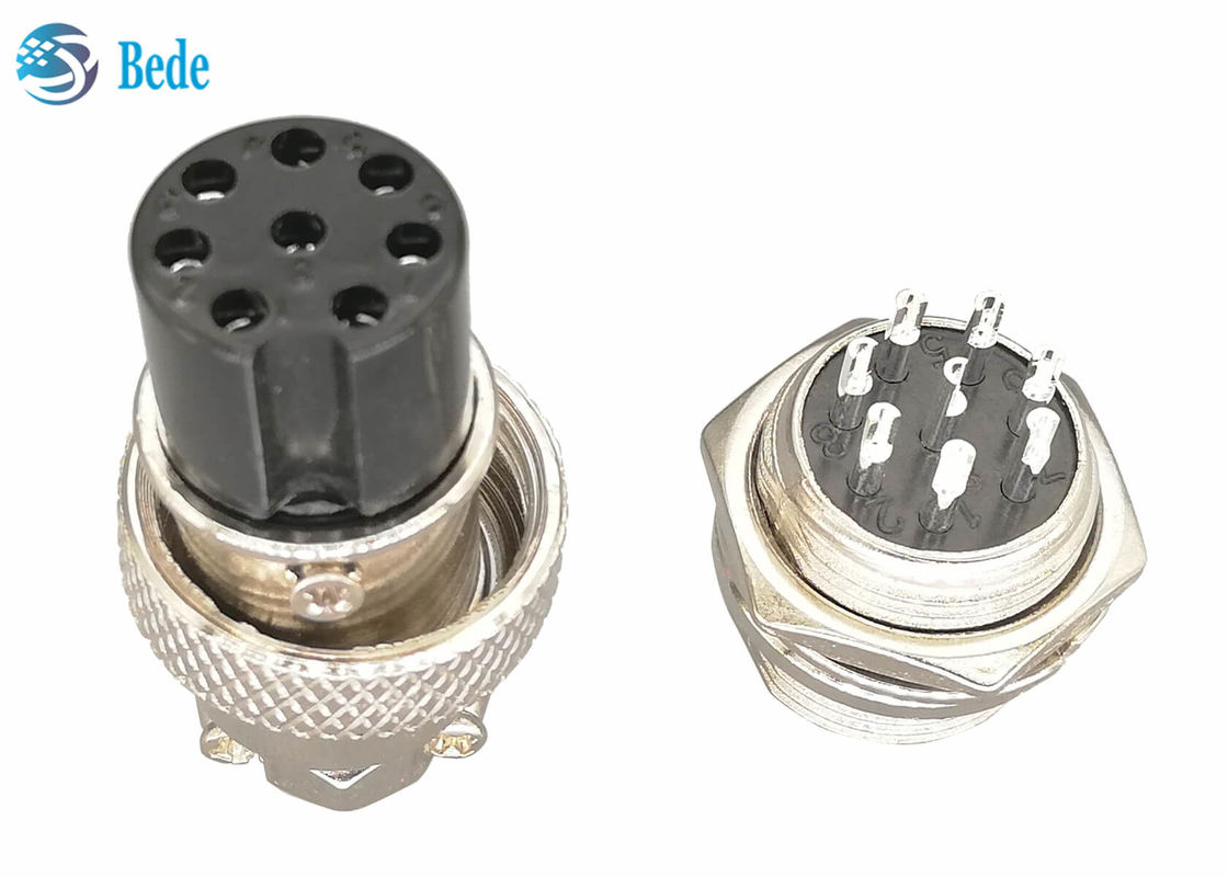 CE Aviation Gx16 8 Pin Connector Kits For Industrial Control And Test ...