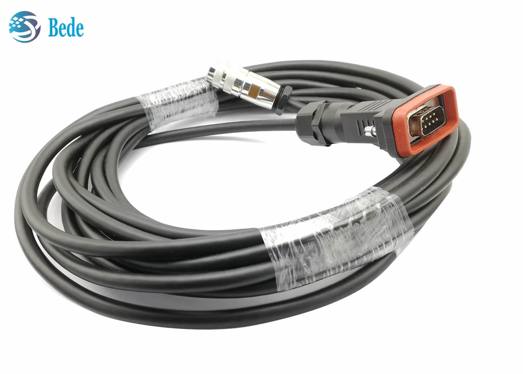 Waterproof HUAWEI AISG Cable DB9 to M16 8 Pin Female 5 Meters Length