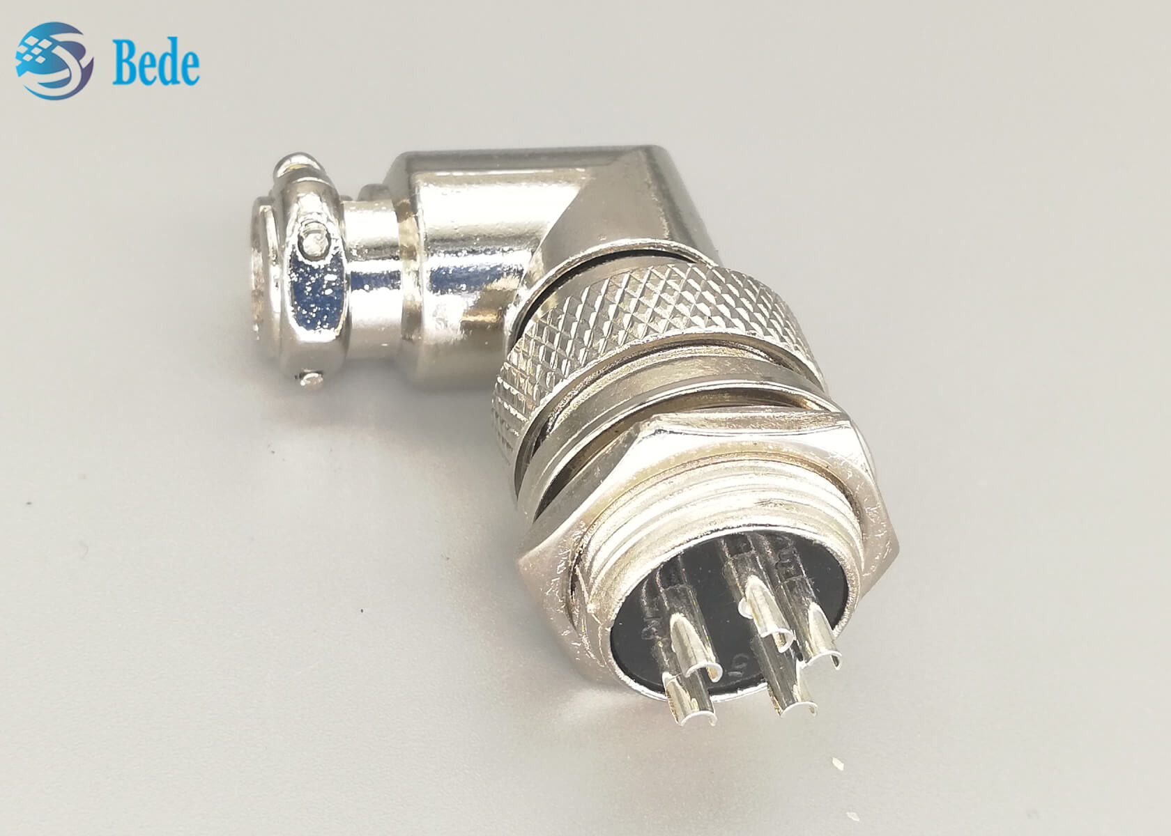 Aviation Gx16 5 Pin Right Angle Connector Male And Female Sets With All ...