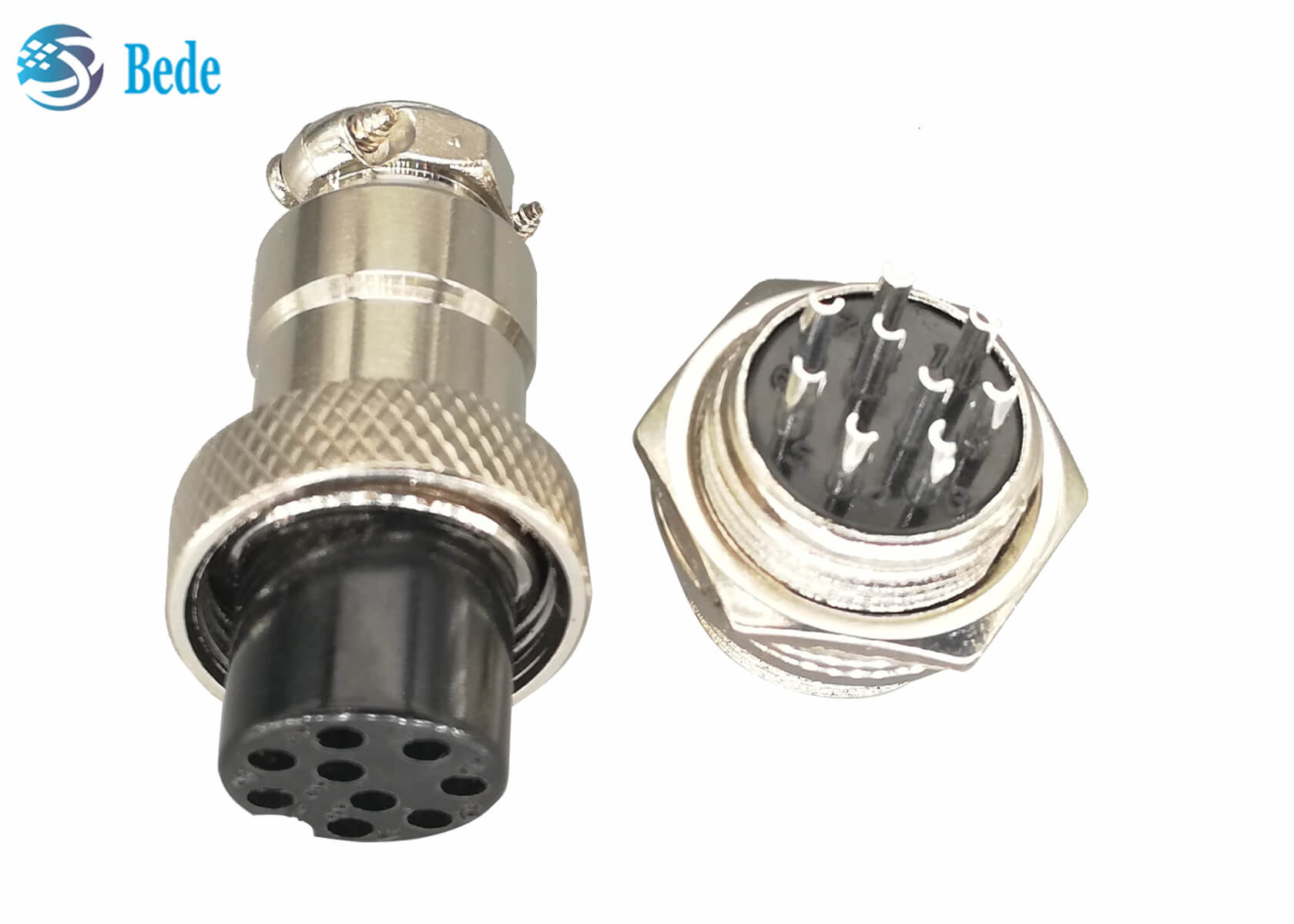 Gx16 Aviation Connectors 9 Pins Male And Female Sets Aircraft Cable ...