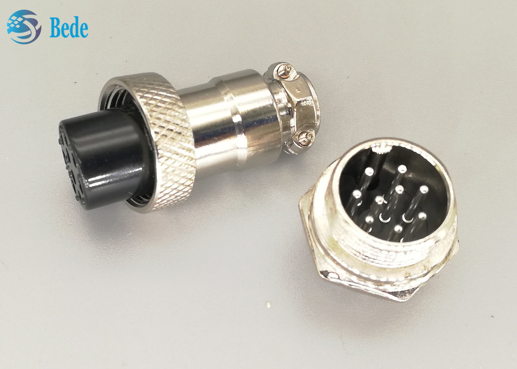 Gx16 Aviation Connectors 9 Pins Male And Female Sets Aircraft Cable ...