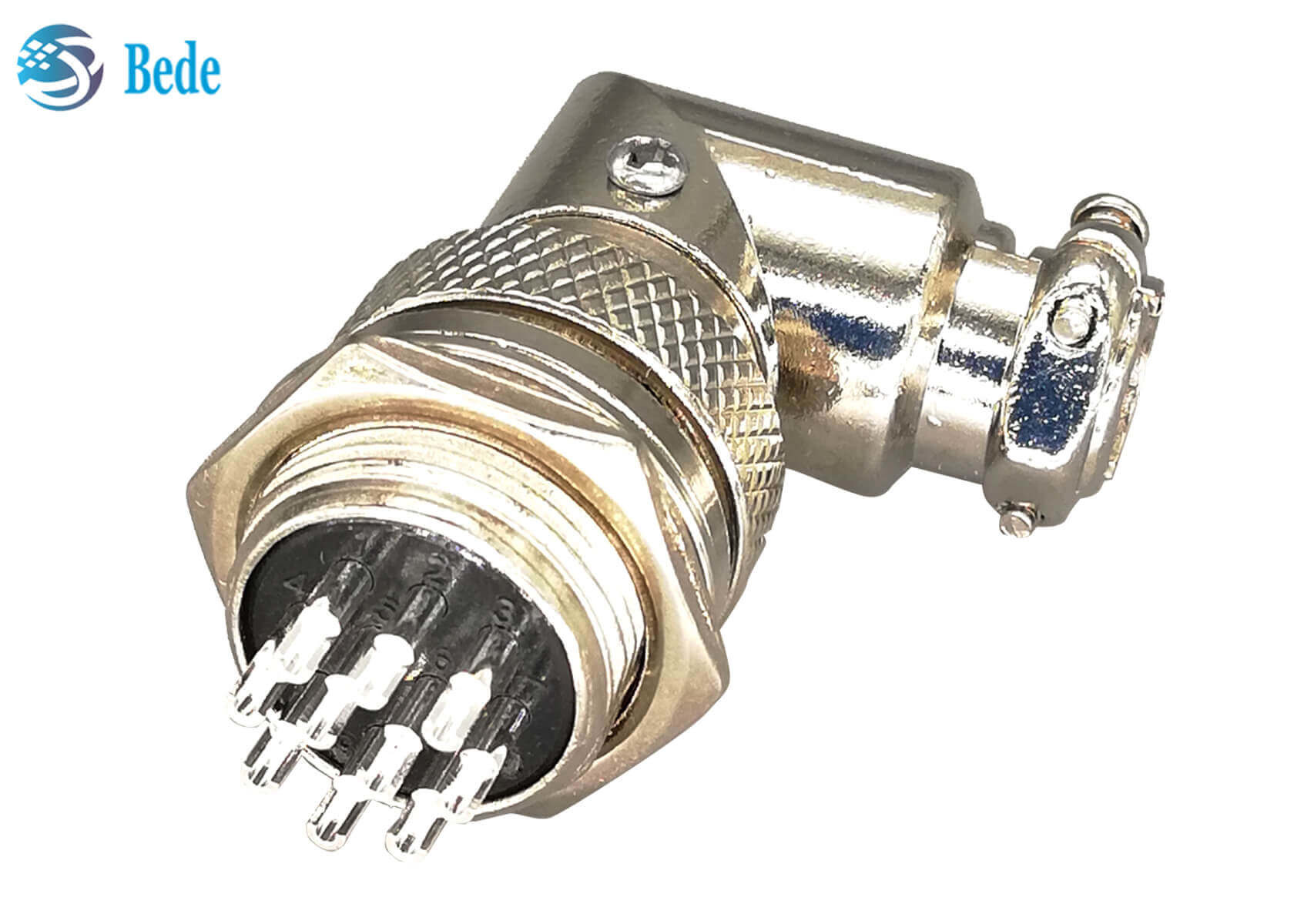 10 Pins Gx16 Elbow Connector Aviation Connector Male And Female Sets ...