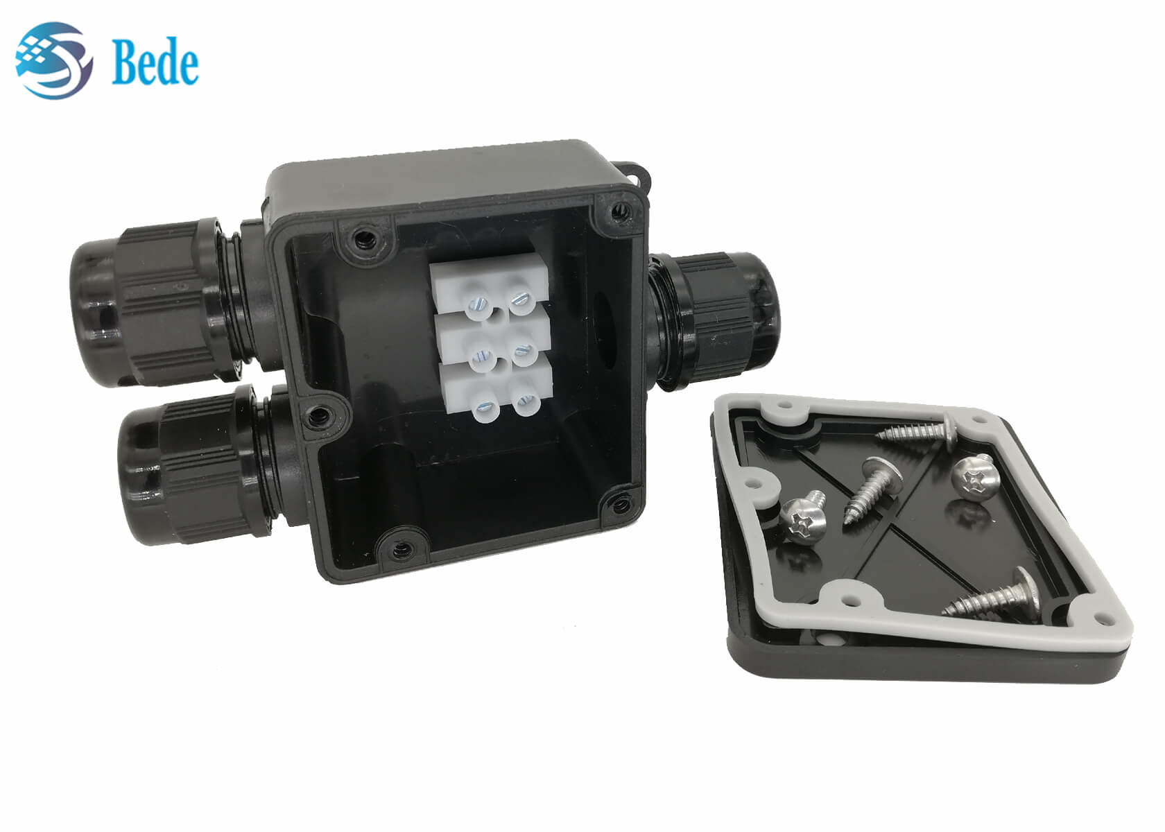 2 3 Channel 450V Waterproof Junction Box Breakout IP 68 For For Outdoor Use