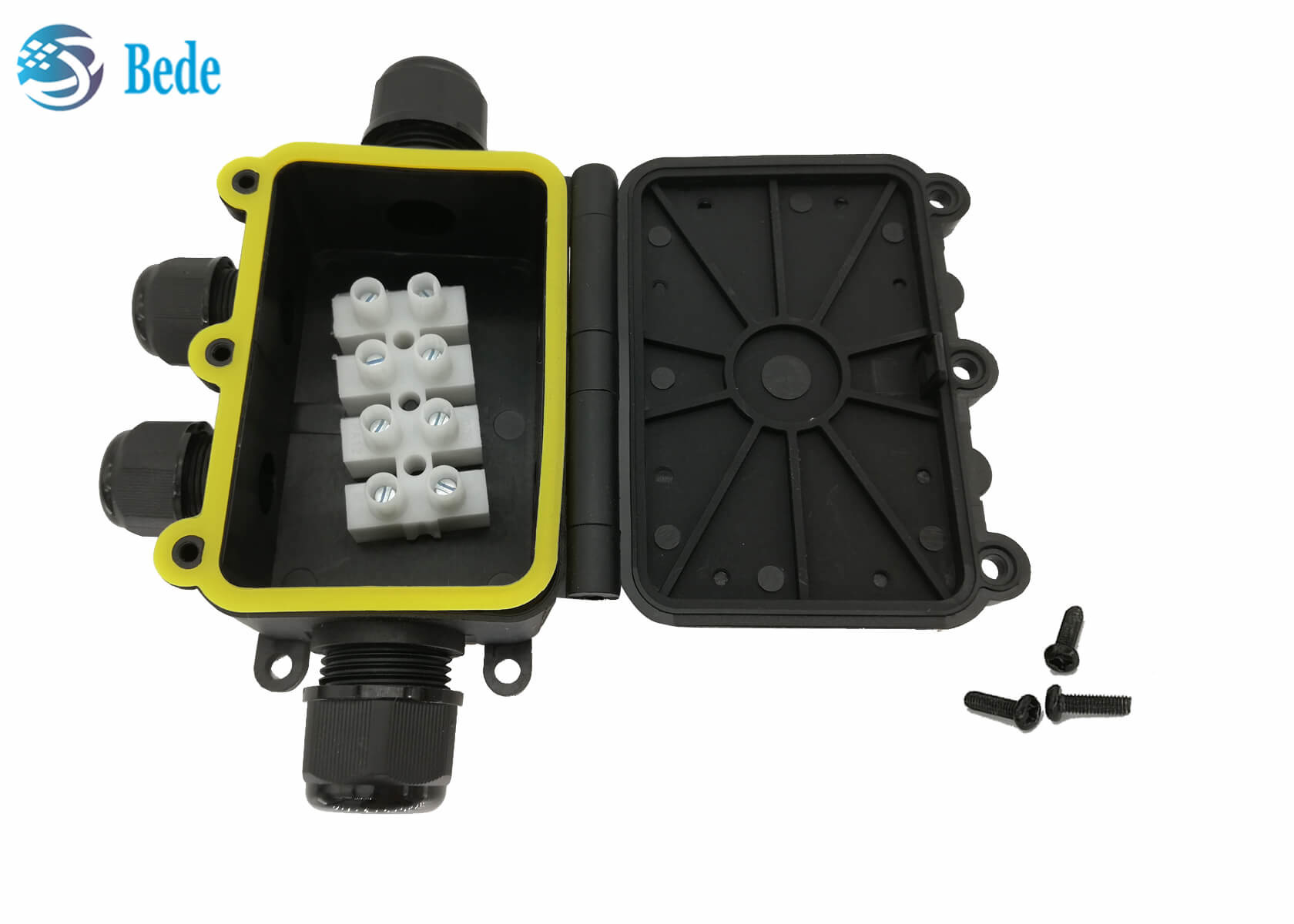 IP68 Waterproof Junction Box Weatherproof Outdoor Cable wiring Box 6 ...