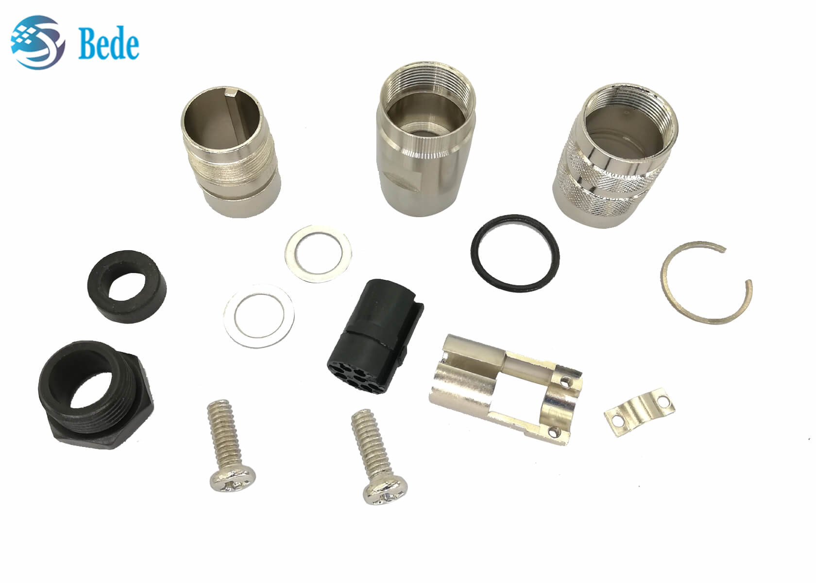 AISG C485 Free Connector Assembly Female End 8 Pins