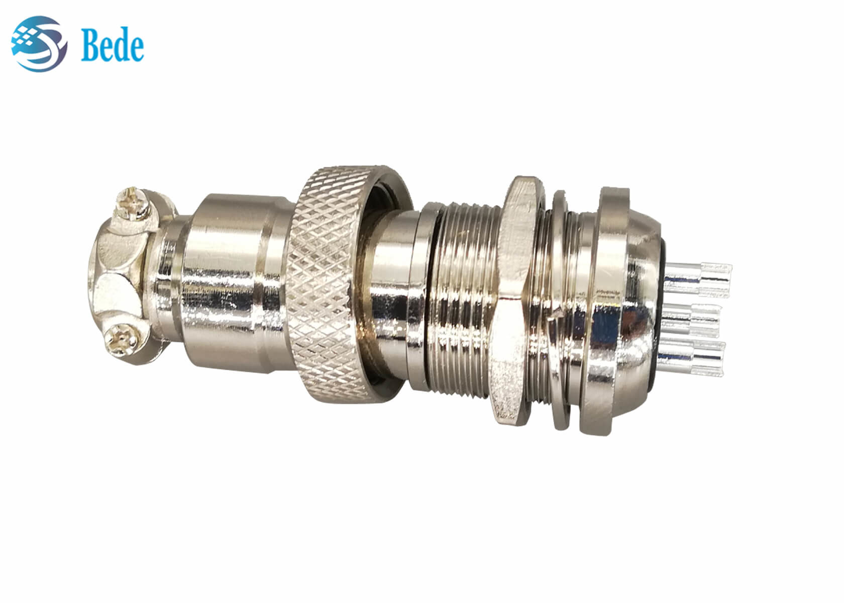 Zinc Alloy Gx20 Connector Rear Mounting Connector For Industrial ...