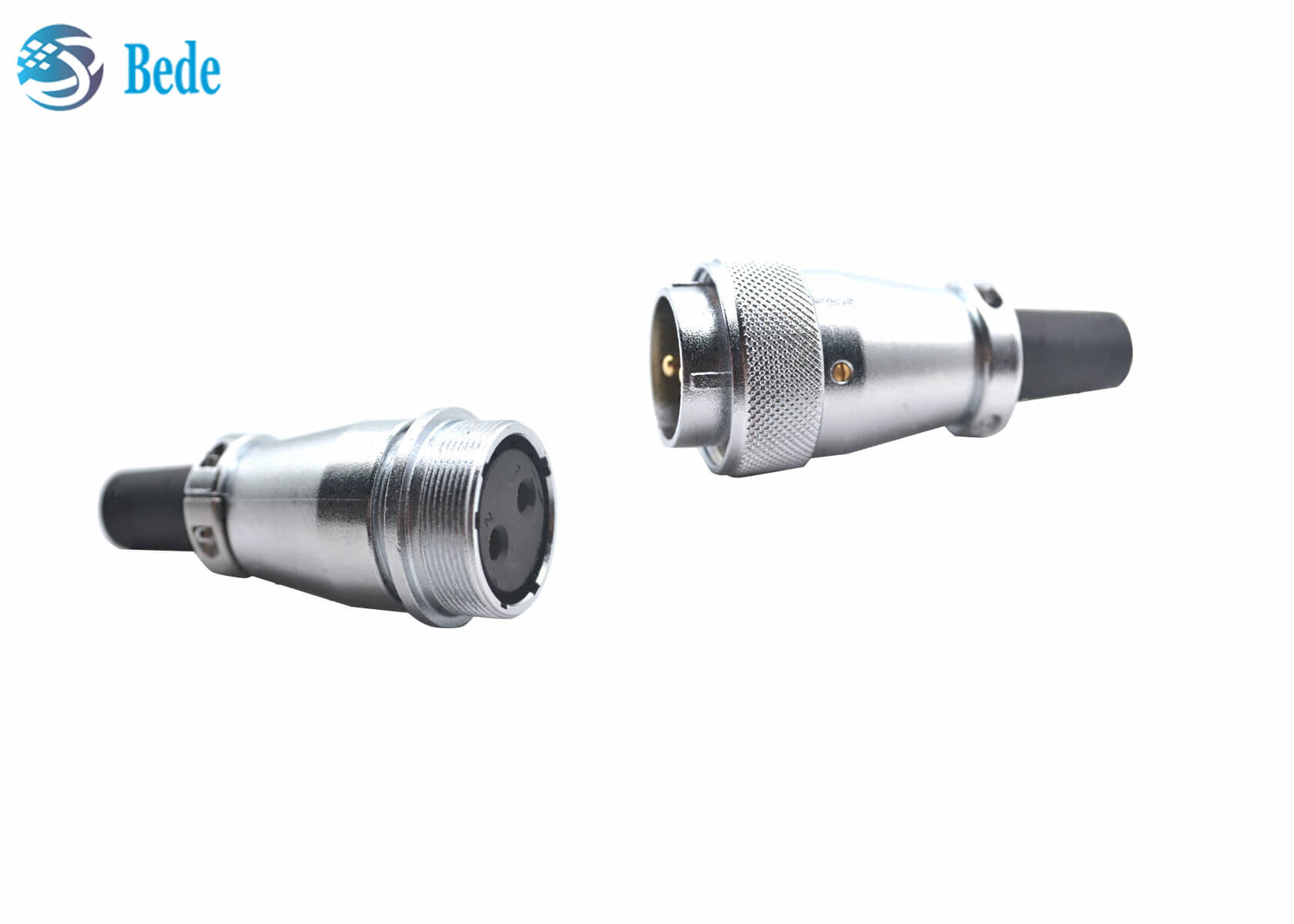 Male And Female Docking Circular Connectors 2 3 Pins 10A 500V