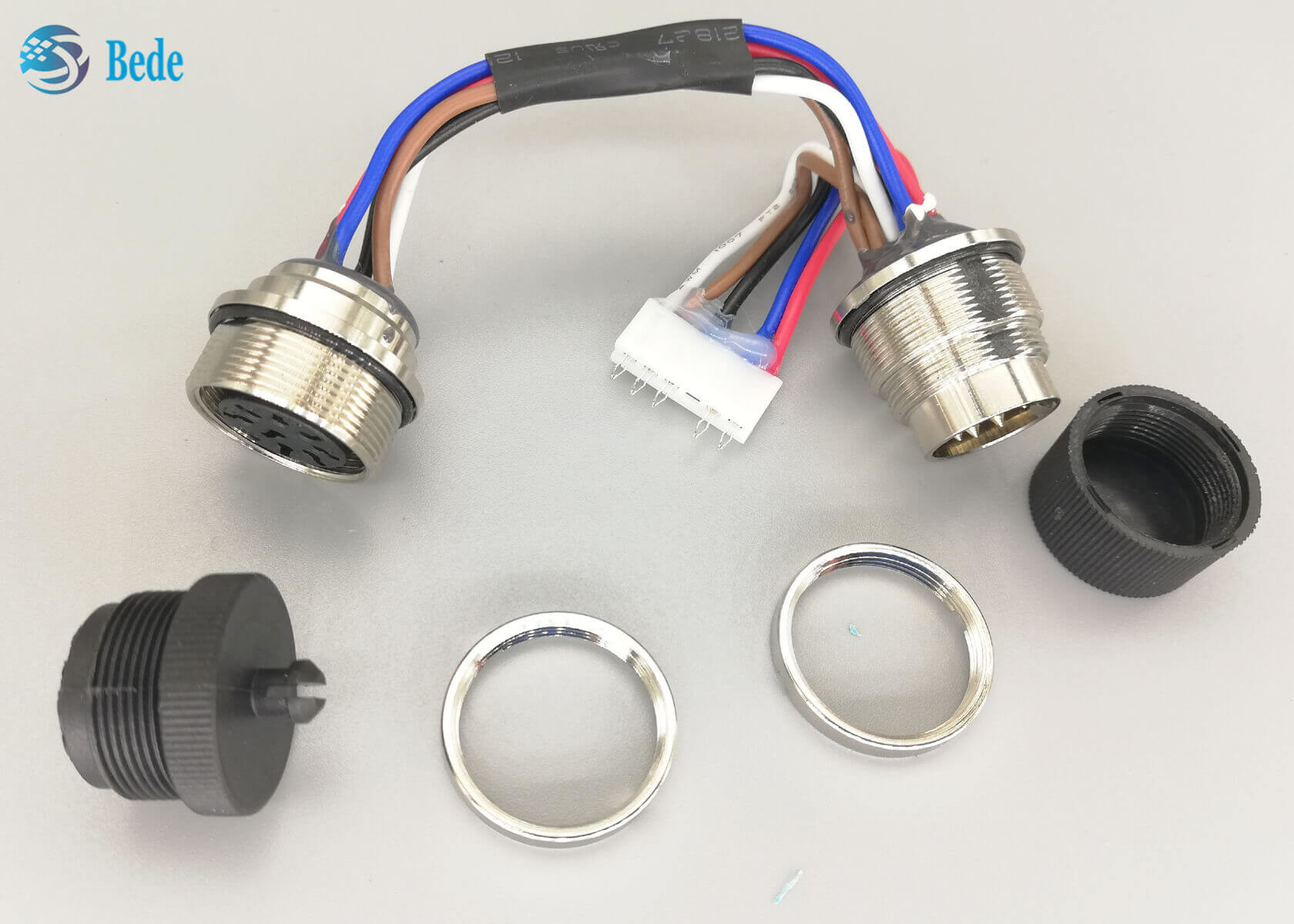 AISG Inner RET Control Cables Male To Female And SCN2.54-6P Plug IP67