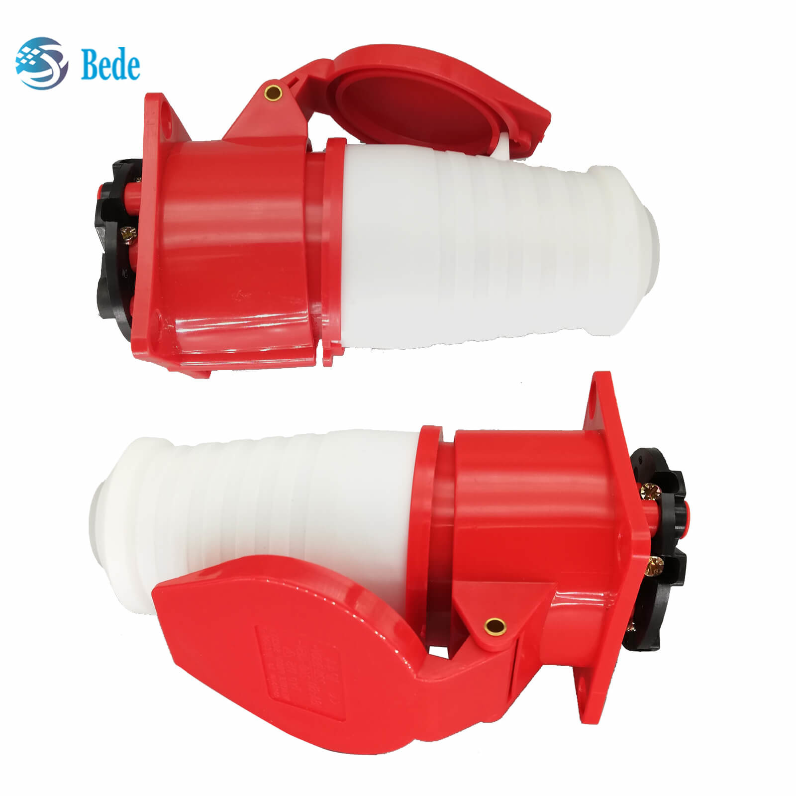 Industrial Plug 3 Phase Socket 5 Pins 3P+N+E 16A PP Material Housing ...