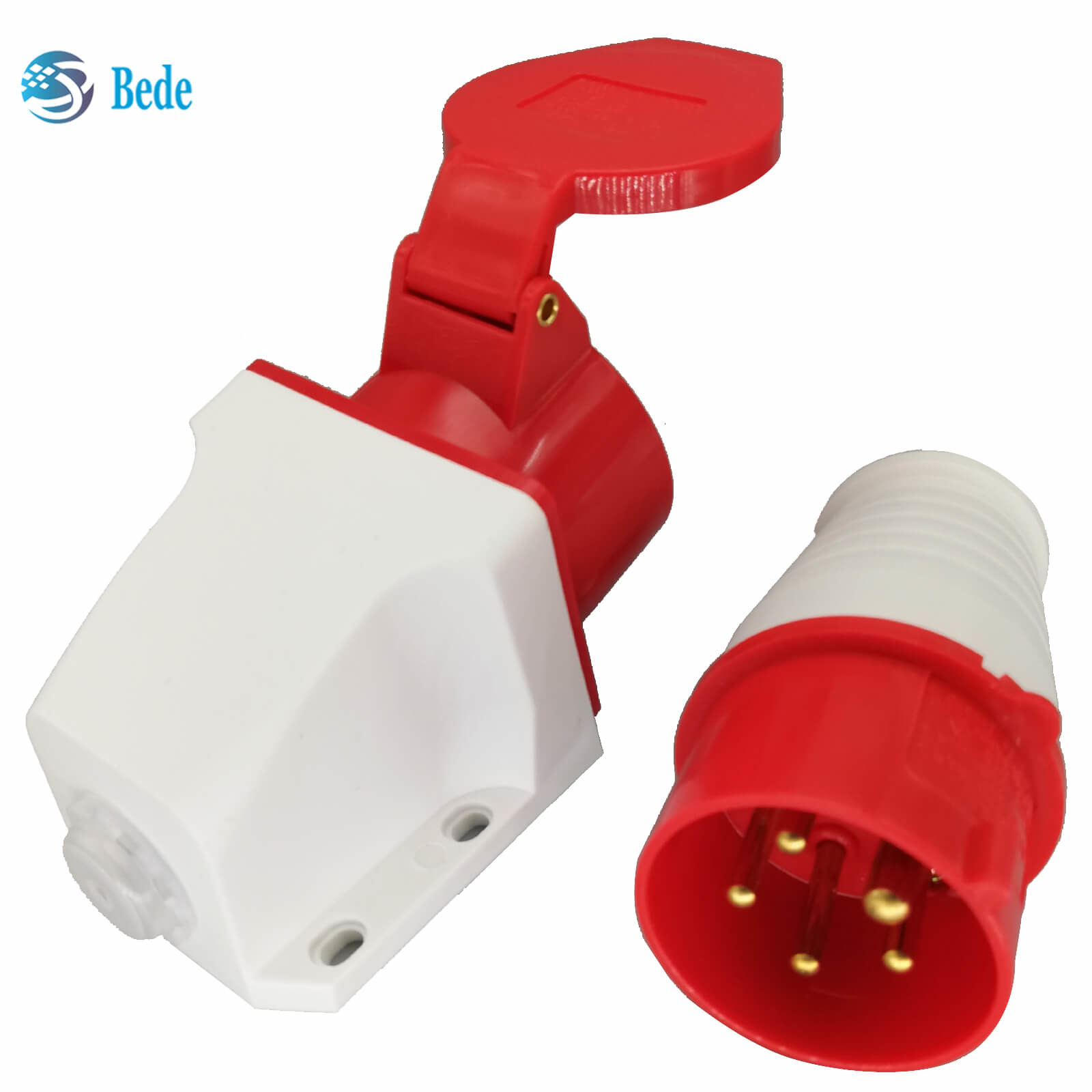 Commando Connector Plug And Socket ICE 60309 380-415V 16Amp Wall ...