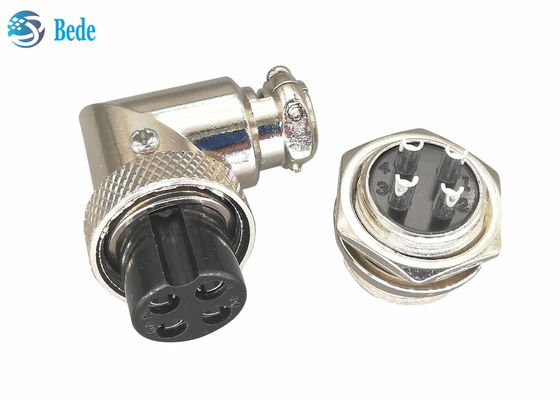 Aircraft Gx16 4 Pin Connector Set Plug And Socket Kits Elbow Panel ...
