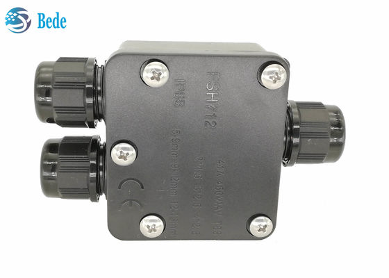 2 3 Channel 450V Waterproof Junction Box Breakout IP 68 For For Outdoor Use
