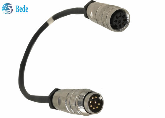 AISG Male To AISG Female Ret Control Cable 0.5M Length 8 Conductors MCU ...