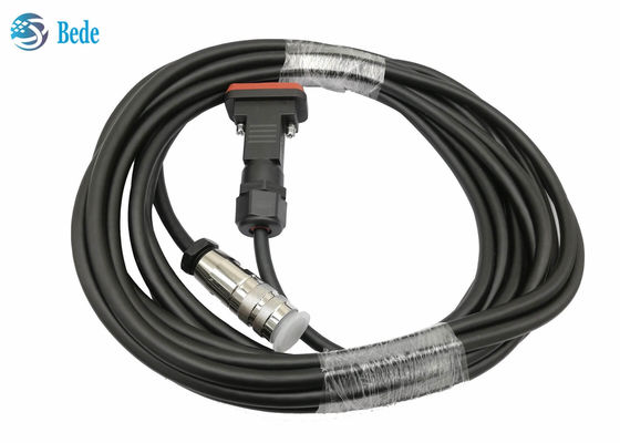 RRU To RCU AISG Cables DB-9 Male To AISG 8 Pin Female 20M / Customized ...