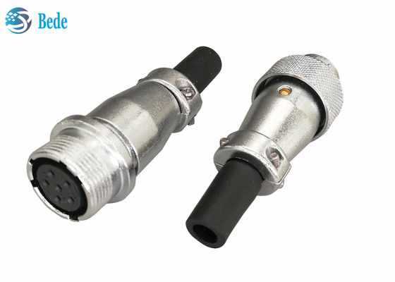 2 3 4 Pin Circular Connectors Plug And Socket Docking Connectors 25A 500V