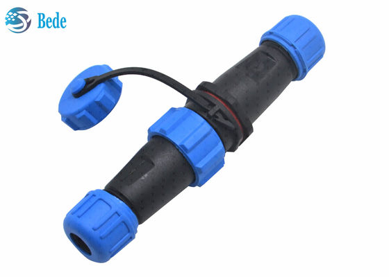 2 3 4 5 6 7 9 Pin M17 Waterproof Cable Connectors Cable To Cable ...