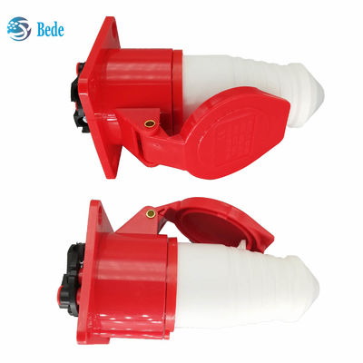 CEE Plugs And Sockets Industrial Male Female Socket 4 Pins 3P+N 380 ...