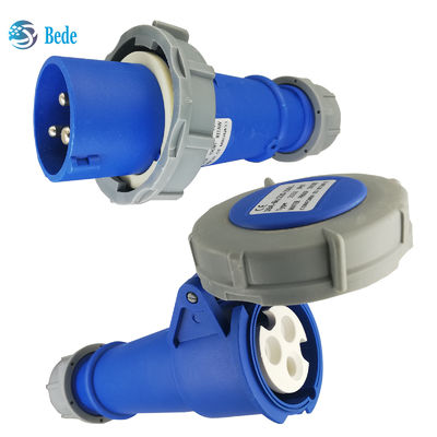 Single Phase 3pin Industrial Plug Socket - with Standard ICE60309 220 ...